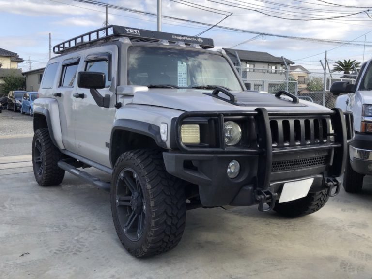 ハマー H3 LEDライトバー取り付け | Skyauto